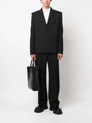 Alexander McQueen Straight-leg Wool Trousers