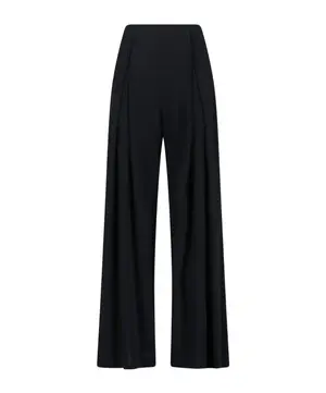 Max Mara Palazzo Pants - Black