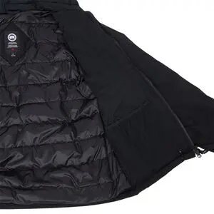 Canada Goose Logo Patch Zip-up Down Jacket