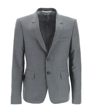 Thom Browne Wool Suit Jacket - Gray