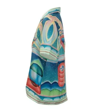 Casablanca Printed Silk Shirt
