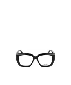 Bottega Veneta Square Frame Eyeglasses - Black