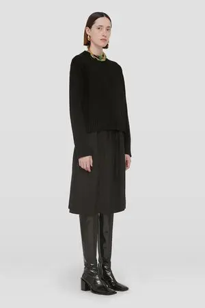 JIL SANDER Crewneck Knitted Jumper