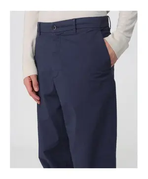 Barena Venezia Tapered Straight Leg Trousers - Black