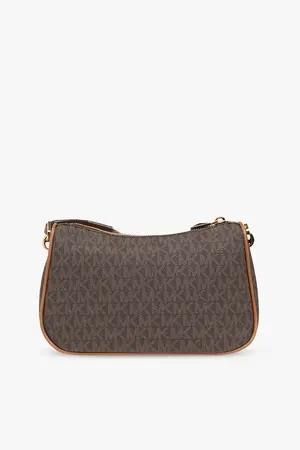 Michael Kors Monogram Crossbody Bag With Removable Pouch