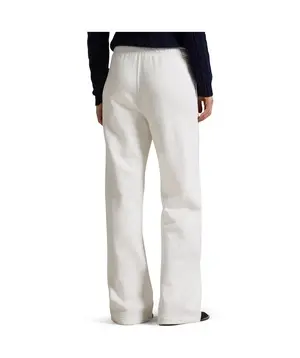 Polo Ralph Lauren Logo Embroidered Drawstring Pants - White