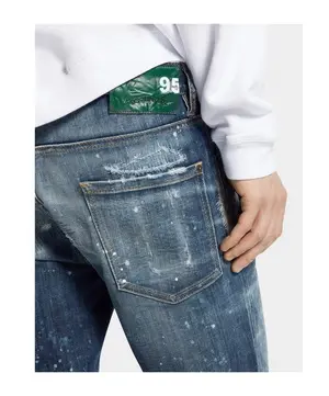 Dsquared2 Cool Guy Jeans With Galaxy Wash - Blue