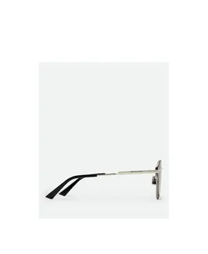 Bottega Veneta Glaze Metal Aviator Sunglasses