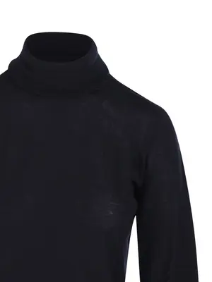 Max Mara Wool Knit Turtleneck Jumper
