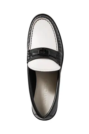 JIMMY CHOO Embellished Loafers