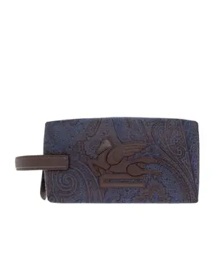 Etro Essential Small Jacquard Pouch