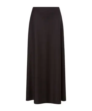 Alberta Ferretti High Waist Pleated Midi Skirt