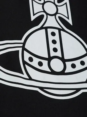 VIVIENNE WESTWOOD Box Type Crewneck T-shirt - Black