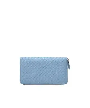 Bottega Veneta Long Wallet - Blue