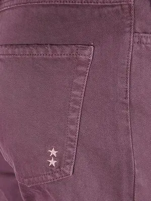 ICON DENIM LOS ANGELES Star Detail Straight-leg Jeans