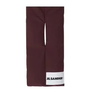 JIL SANDER Rectangular Scarf - Red