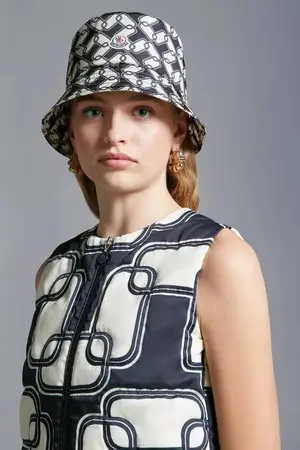 Moncler Patterned Bucket Hat