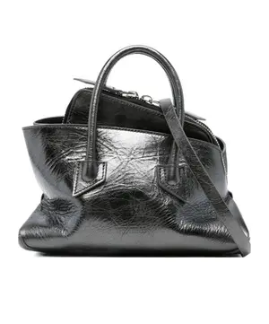 Attico The La Passeggiata Mini Tote Bag - Black