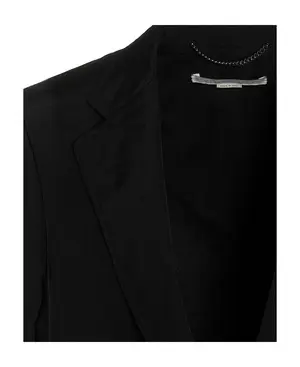 Stella McCartney Single-breasted Suit Jacket - Black