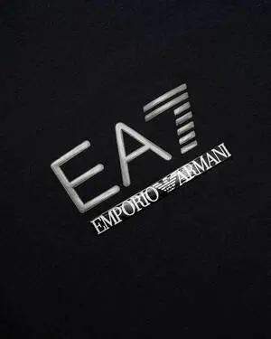 EA7 Logo Pattern Polo Shirt