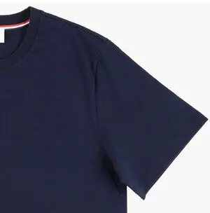 Thom Browne Logo Patch Crewneck T-shirt