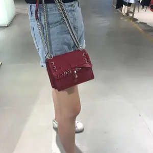 Fendi Kan I Bowknot Calfskin Shoulder Bag
