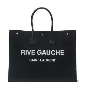 Saint Laurent Rive Gauche Tote Bag - Black