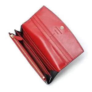Burberry Splicing Logo Wallet - Black