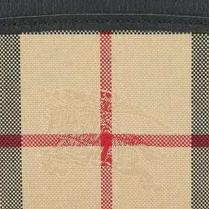 Burberry Splicing Logo Wallet - Black