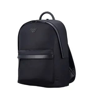 Emporio Armani Logo Plaque Backpack