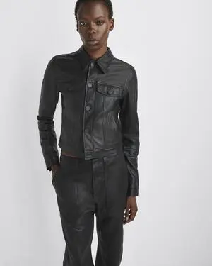 RAG  BONE Rag & Bone Leather Jacket