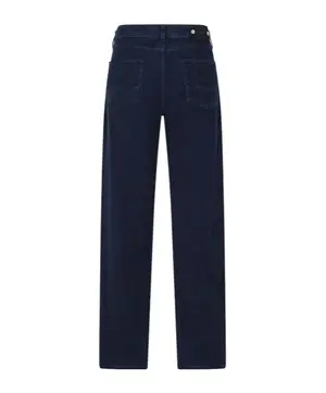 Stone Island Logo Patch Straight-leg Pants