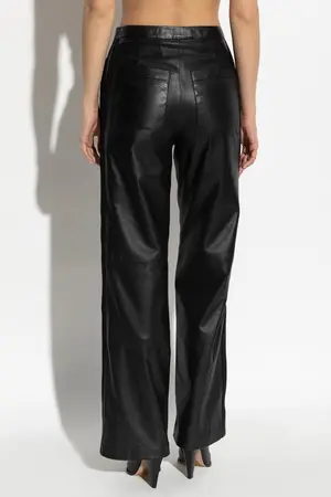 IRO PARIS Straight Leather Pants