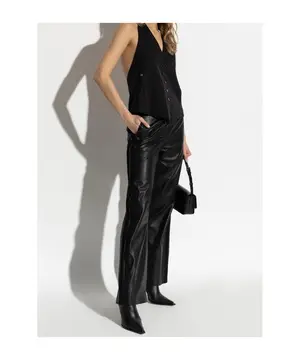 IRO PARIS Straight Leather Pants
