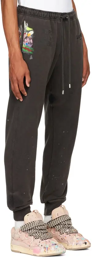 LANVIN Gallery Dept. X Logo Sweatpants