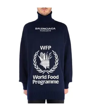 Balenciaga World Food Programme Turtleneck Sweater