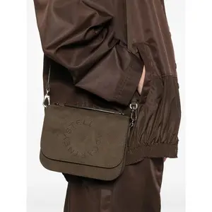 Stella McCartney Flap Shoulder Bag - Brown