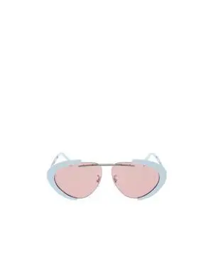 Fendi Geometric Frame Sunglasses - Blue