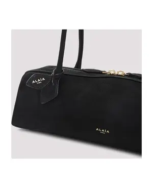 Alaïa Medium Le Teckel Shoulder Bag - Black