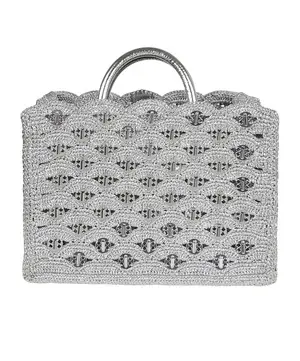 Rabanne 1969 Large Tote Bag - Gray