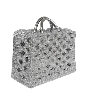 Rabanne 1969 Large Tote Bag - Gray