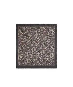Gucci Short Tassel Scarf - Black