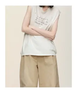 MAISON MARGIELA Sleeveless Crewneck Top