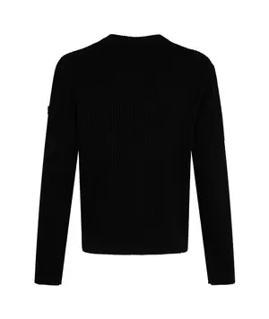 Moose Knuckles Ribbed Long Sleeve Sweater