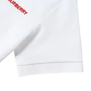 Burberry Polo Shirt With Lapel Short Sleeve