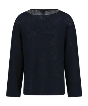 Giorgio Armani Boat Neck Long-sleeved Jumper
