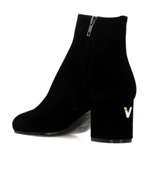 VIA ROMA 15 Round-toe Ankle Boots