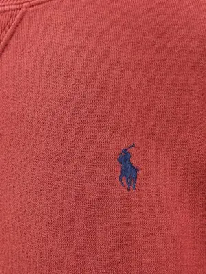Polo Ralph Lauren Embroidered Crewneck Sweatshirt - Red