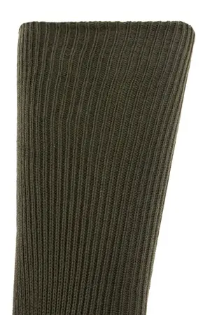 Dsquared2 Ribbed Knit Socks - Black
