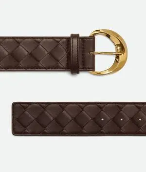 Bottega Veneta Essential Twist Belt - Brown
